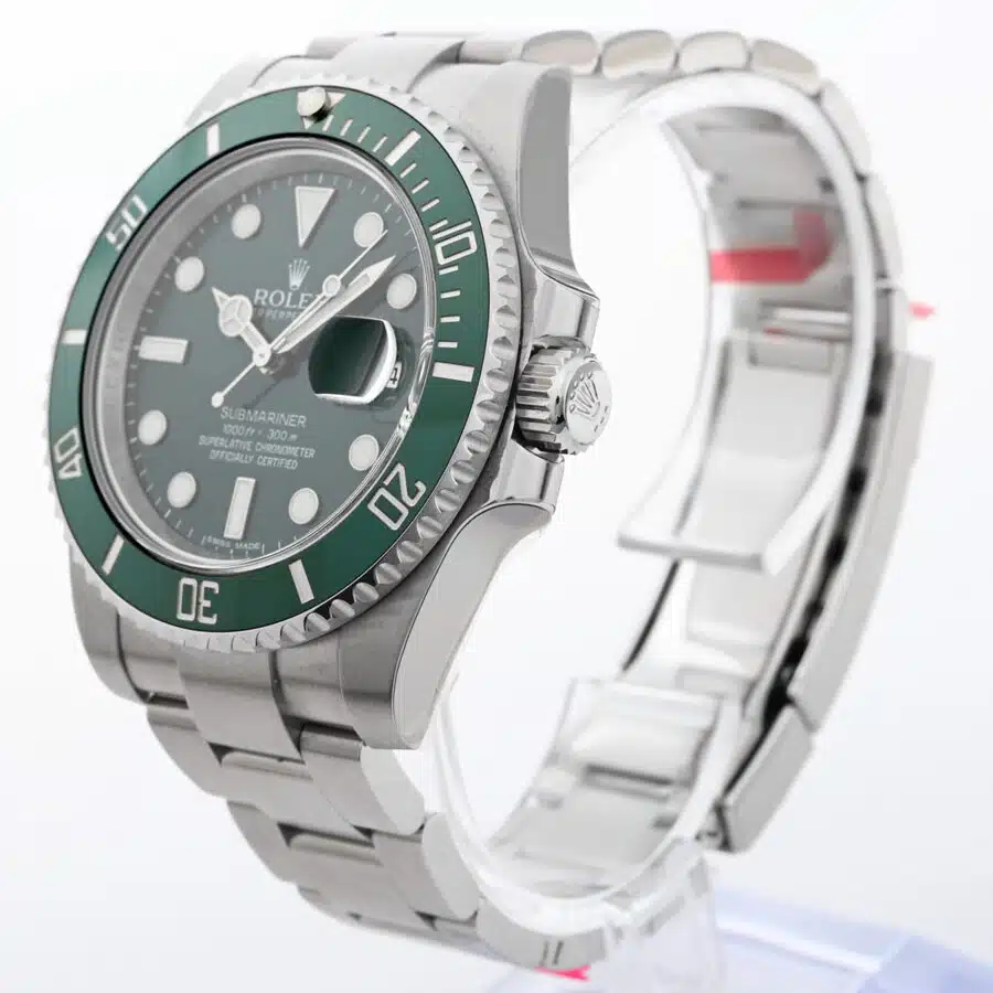 Rolex Submariner Hulk Ref. 116610LV NOS FULL STICKERS - Bonanno Jewelers