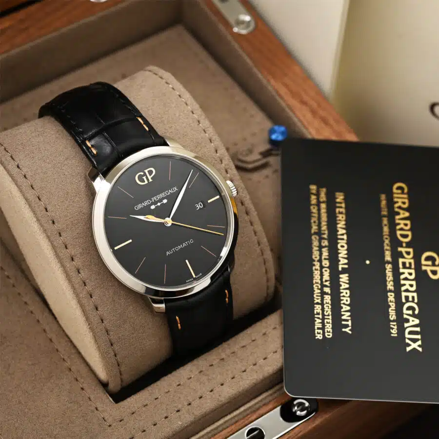 Girard Perregaux 1966 Infinity Edition 40mm 1966 ONYX face 49555 - Bonanno Jewelers