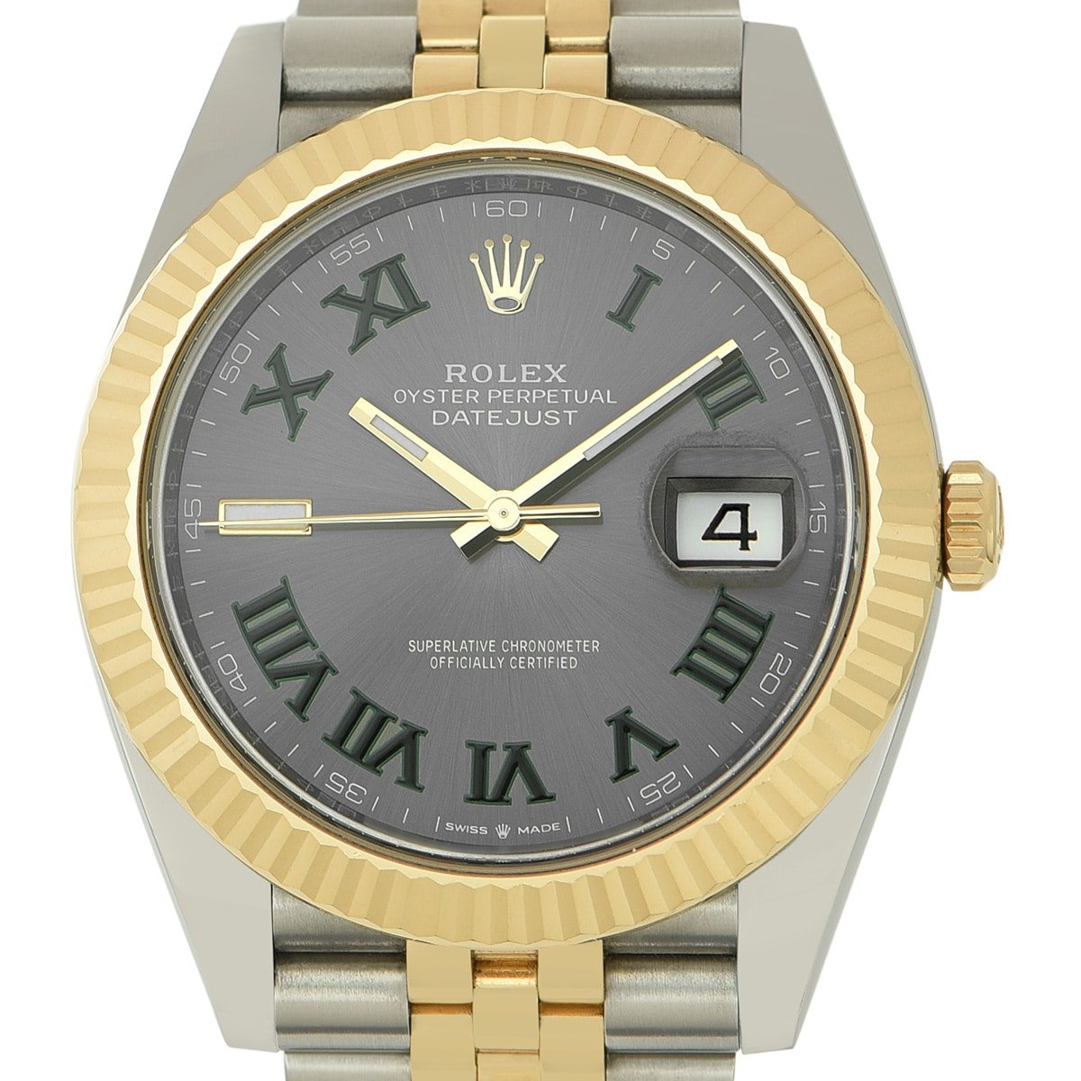 Rolex Datejust 126333 wimbledon Fullset - Bonanno Jewelers