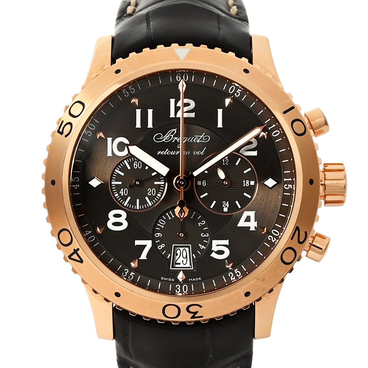 Breguet Type XX - XXI - XXII Flyback Rosegold 3810Br fullset - Bonanno ...