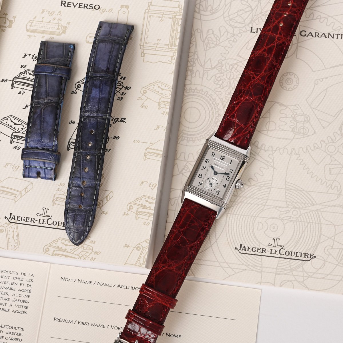 Jaeger-LeCoultre Reverso Classic Duoface Small Seconds 256.8.75 With ...