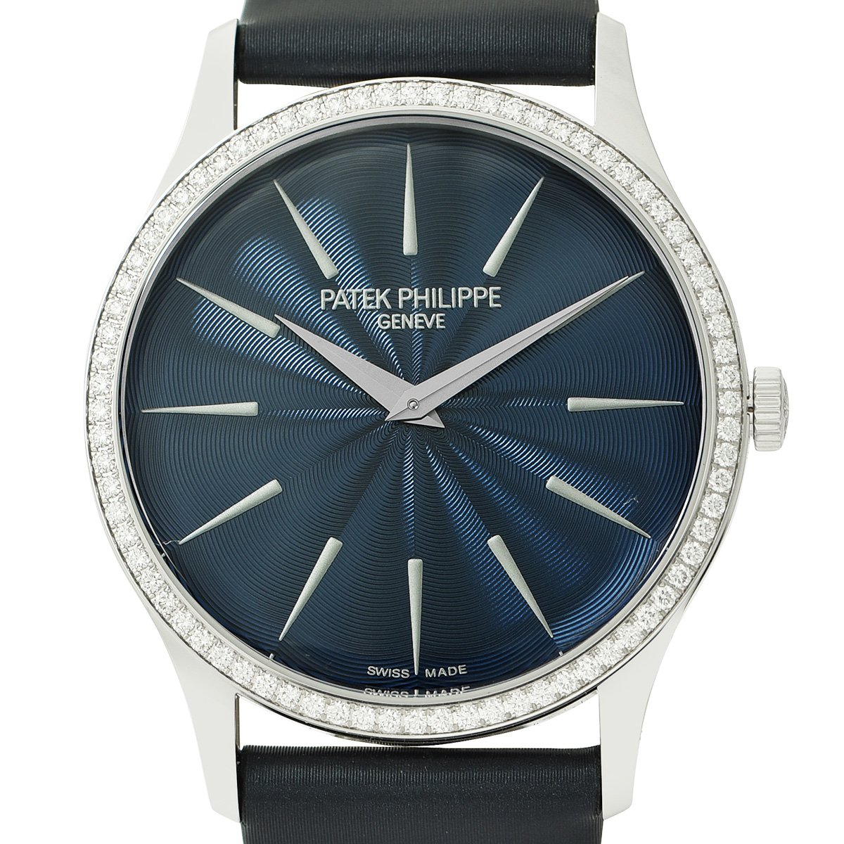 Patek Philippe Ladies Calatrava Joaillerie 4997/200G-001 White Gold New ...