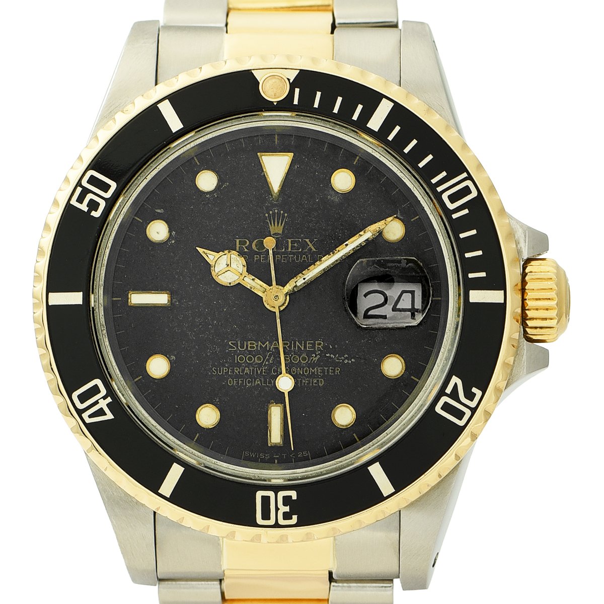 Rolex Submariner Date 16803 with papers - Bonanno Jewelers
