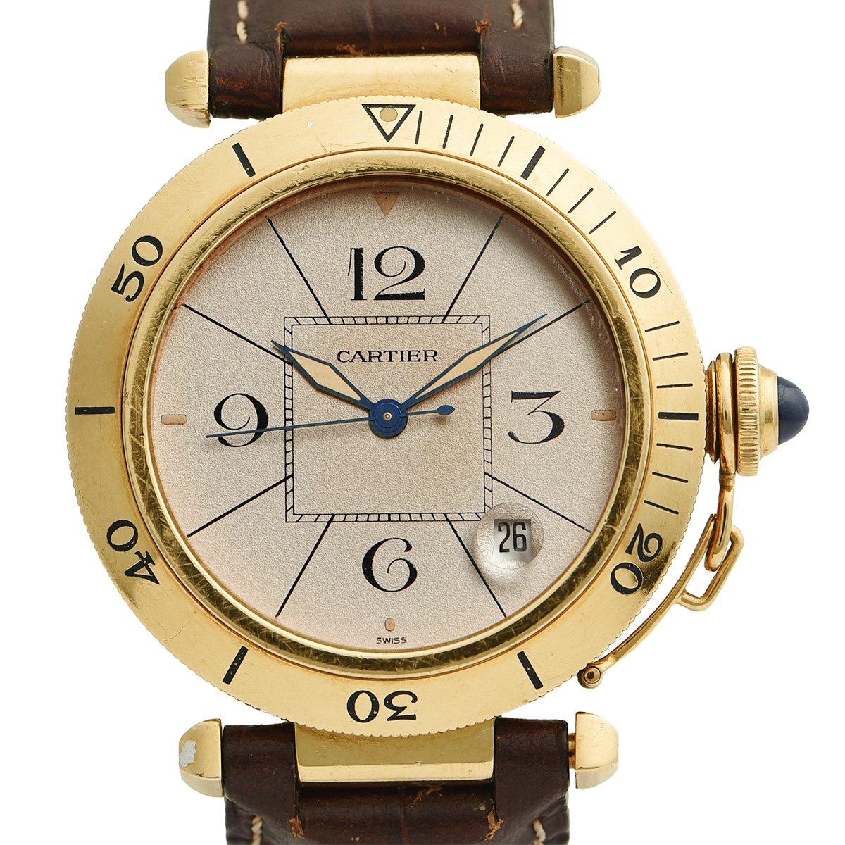 Cartier Pasha 1990 Yellow Gold - Bonanno Jewelry