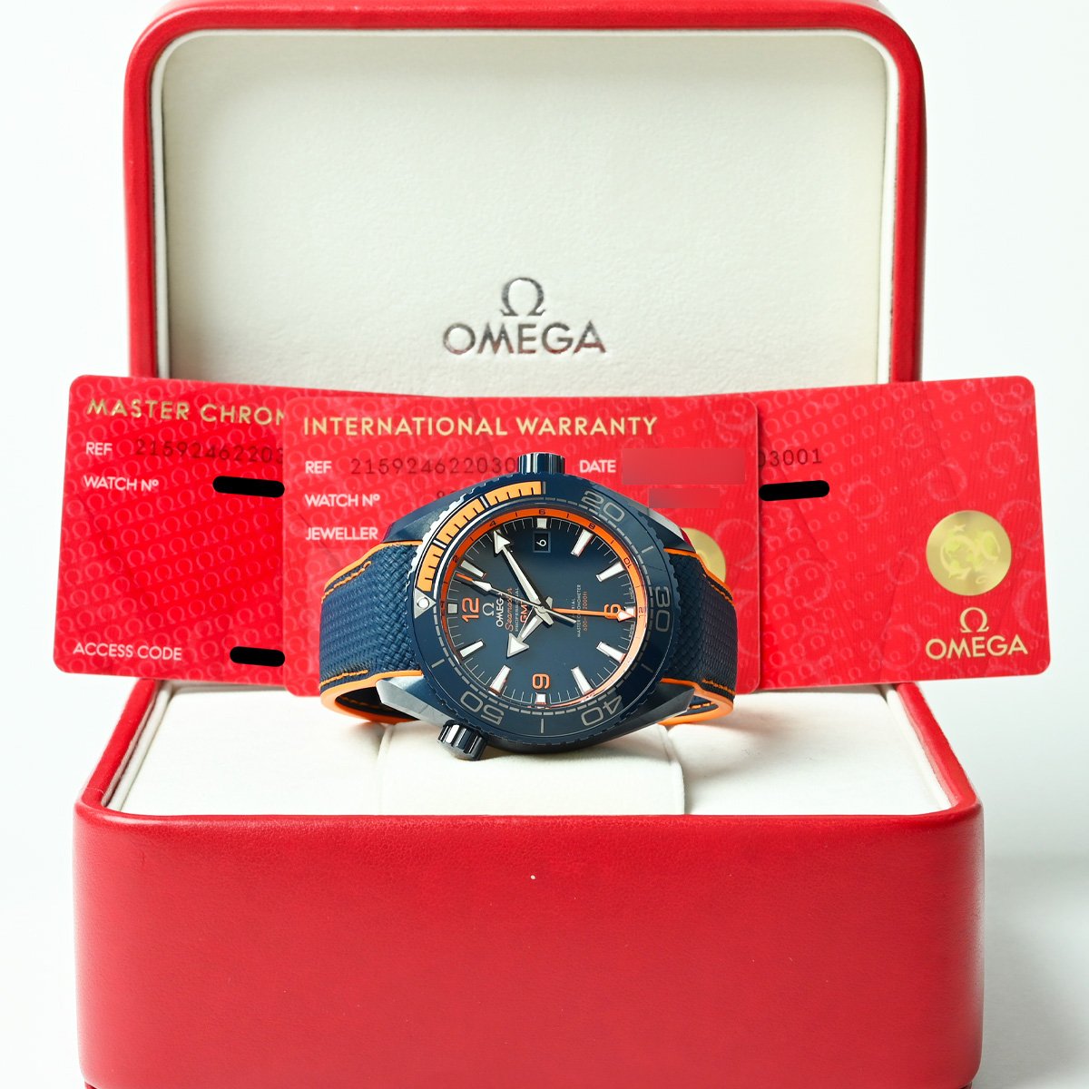 Omega Seamaster Planet Ocean 215.92.46.22.03.001 Fullset - Gioielleria ...