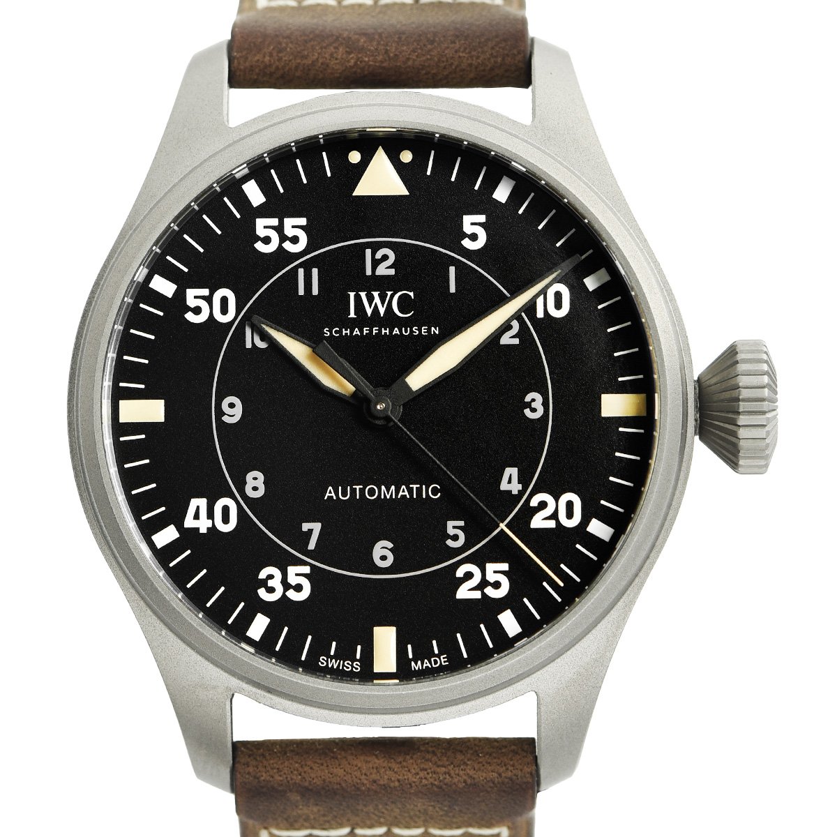 IWC Big Pilot Spitfire Titanium IW329701 with papers - Gioielleria Bonanno