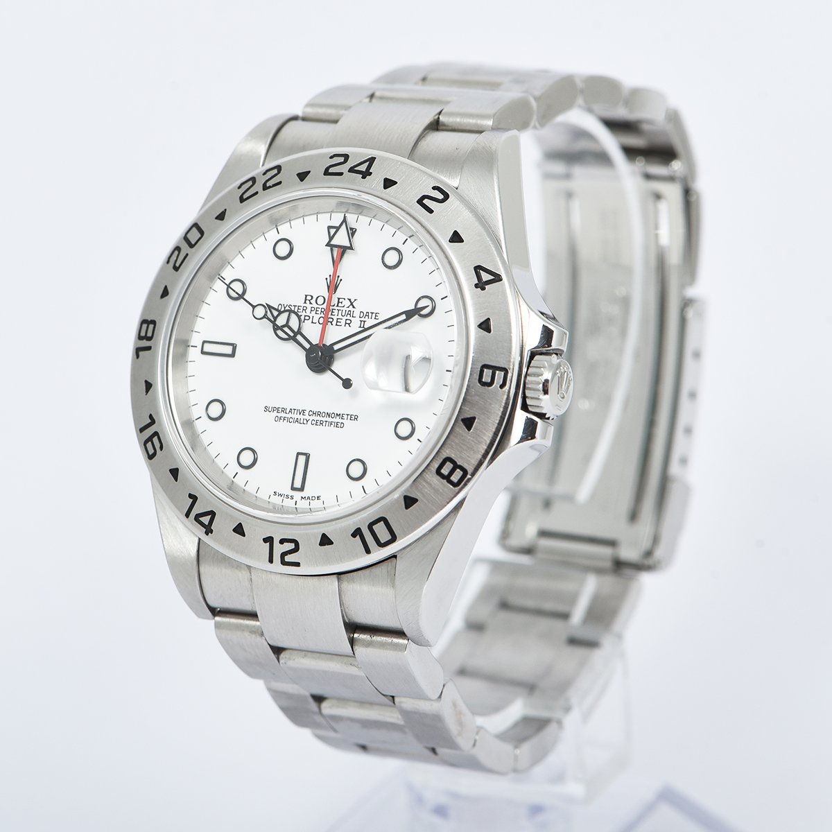 rolex explorer 2 16570 white - Bonanno Jewelry