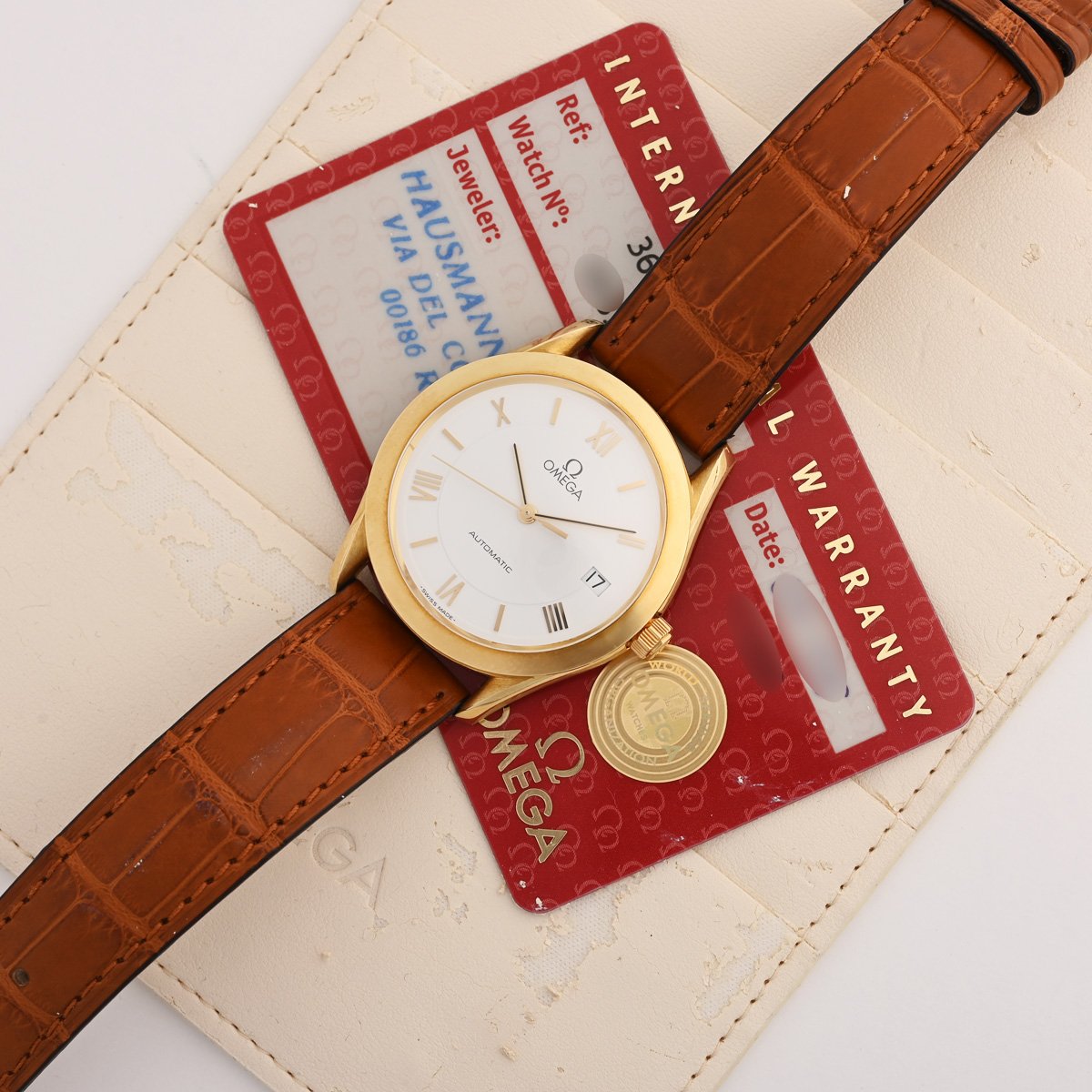 Omega 3601.20.02 Classic Heritage Yellow Gold with papers - Gioielleria ...