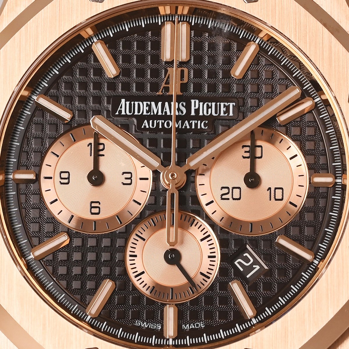 Audemars Piguet Royal Oak Chronograph Chocolate 26331OR with extract ...