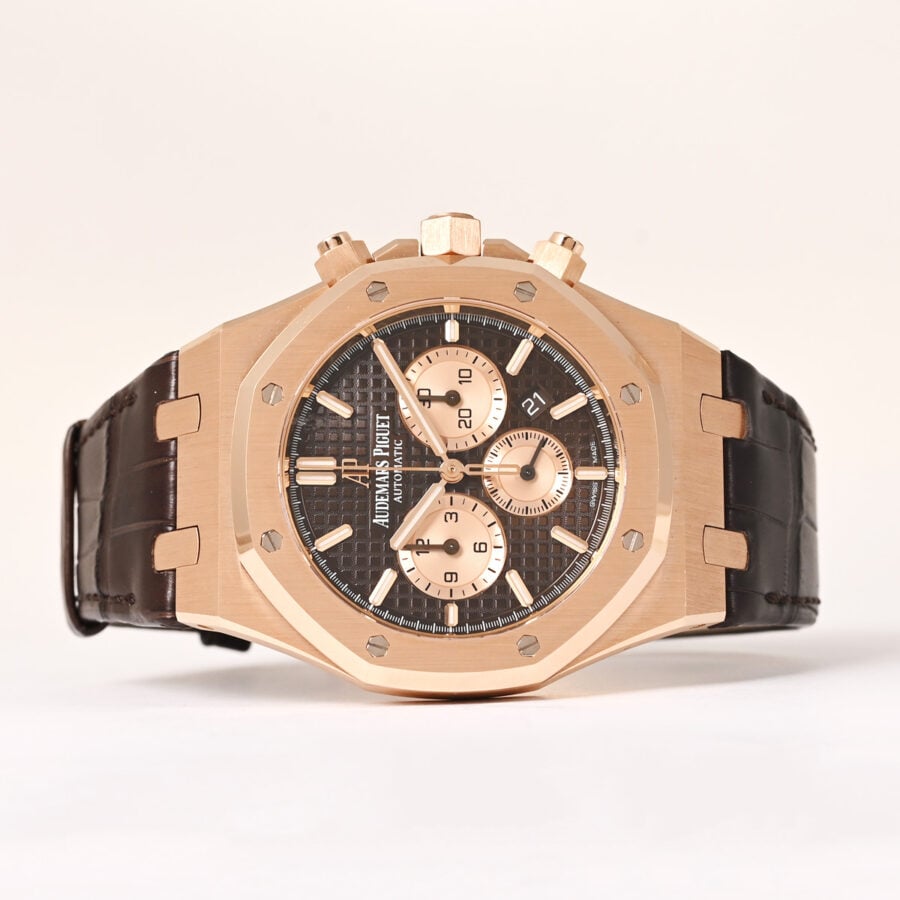 Audemars Piguet Royal Oak Chronograph Chocolate 26331OR with extract ...