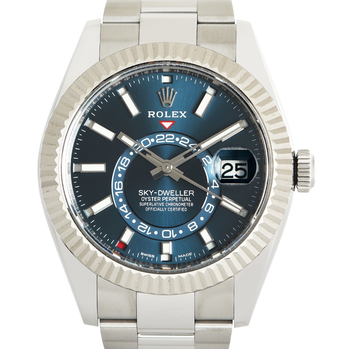 Rolex Sky-Dweller Blue 326934 Fullset - Bonanno Jewelers
