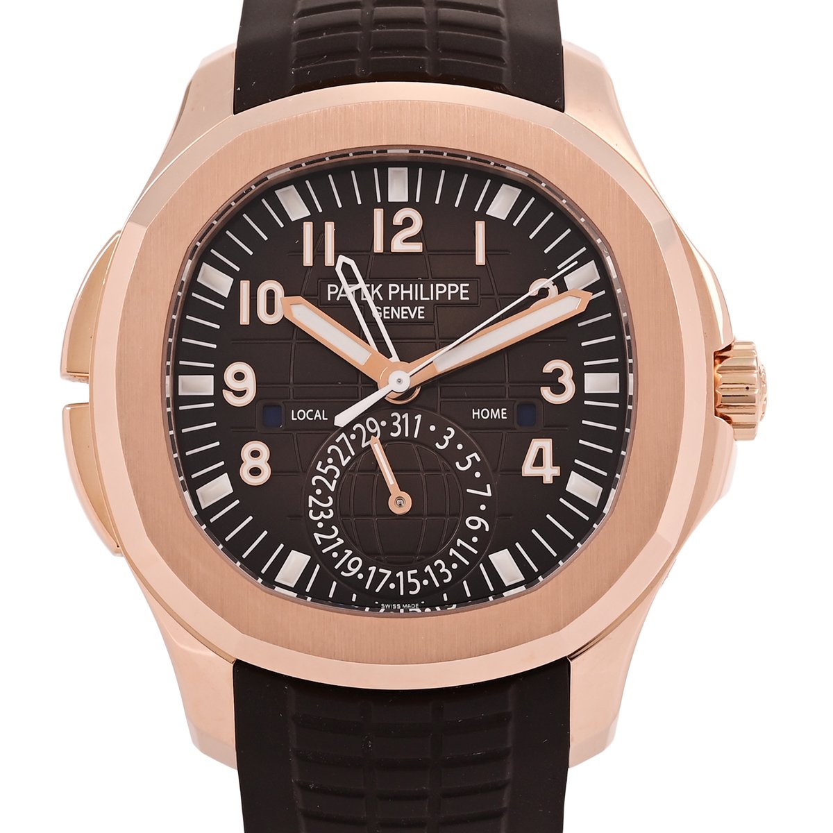 Patek Philippe Aquanaut Travel Time 5164R Fullset - Bonanno Jewelers