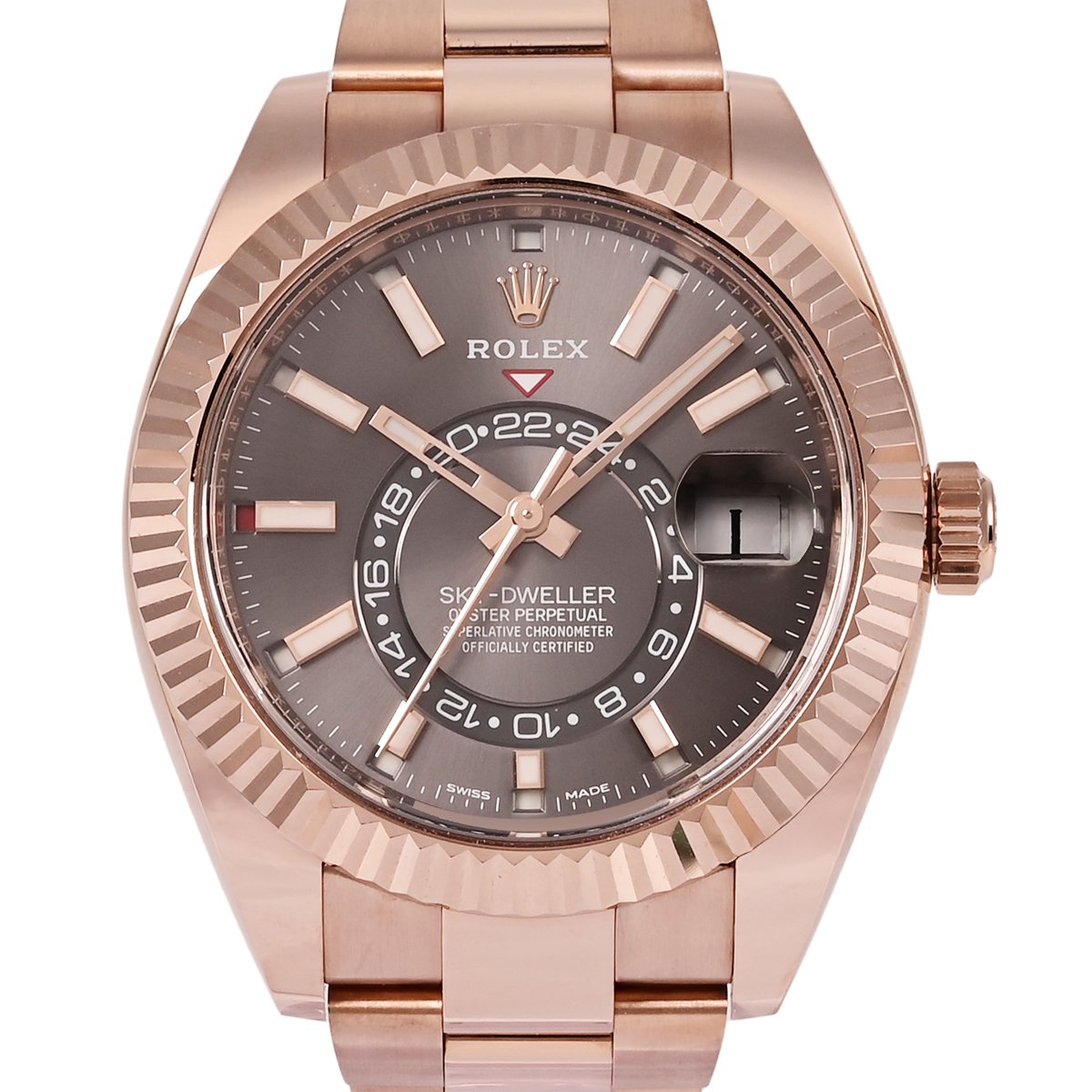 Rolex Skydweller 326935 Gris Dial Fullset - Bonanno Joyeros