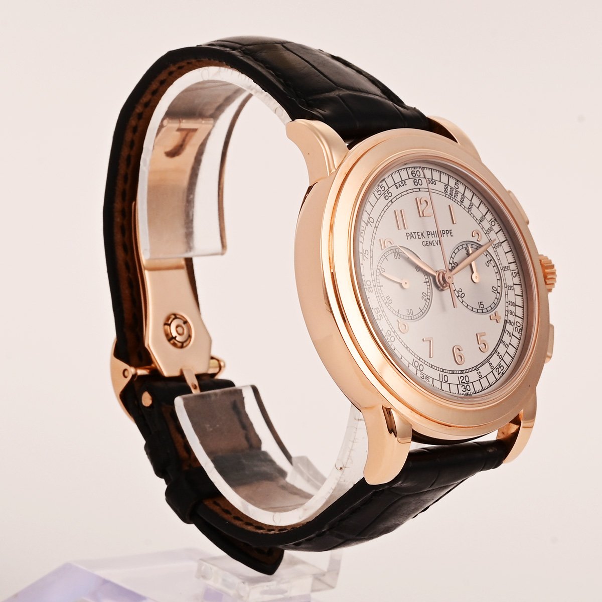 Patek Philippe Chronograph Rosegold 5070R Fullset - Bonanno Jewelry