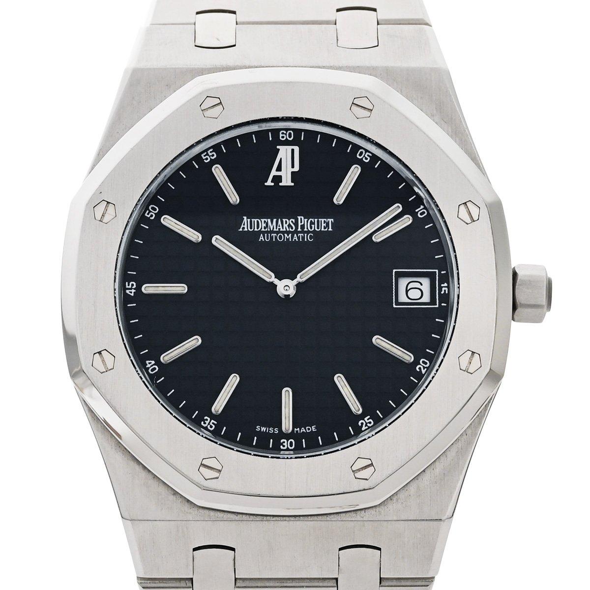 Audemars Piguet Royal Oak Jumbo 15202ST Blu Dial Fullset - Gioielleria ...