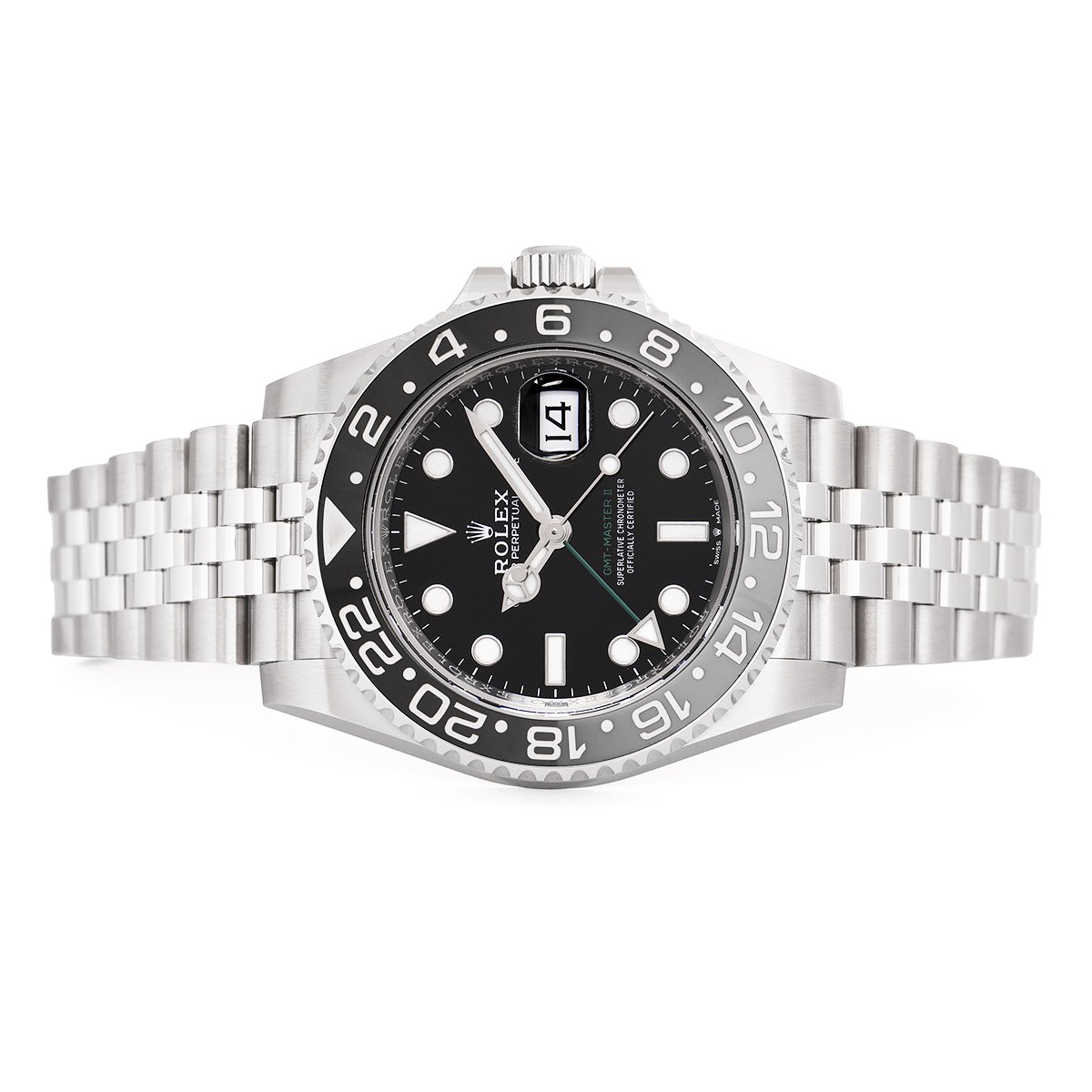 Rolex GMT-Master II 126710GRNR Bruce Wayne Fullset - Bonanno Jewelers
